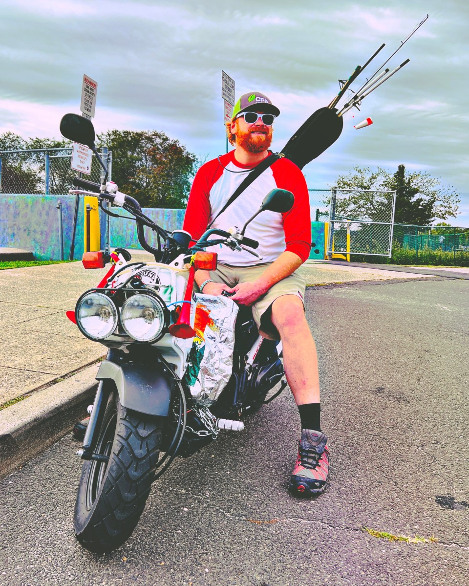 Ginger Biker. – russ murray